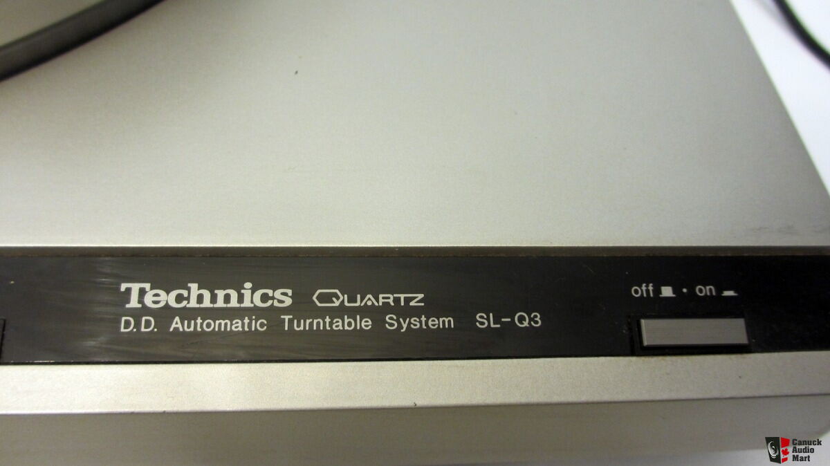 Technics SL-Q3 Fully Automatic Quartz-Controlled Direct-Drive Turntable ...