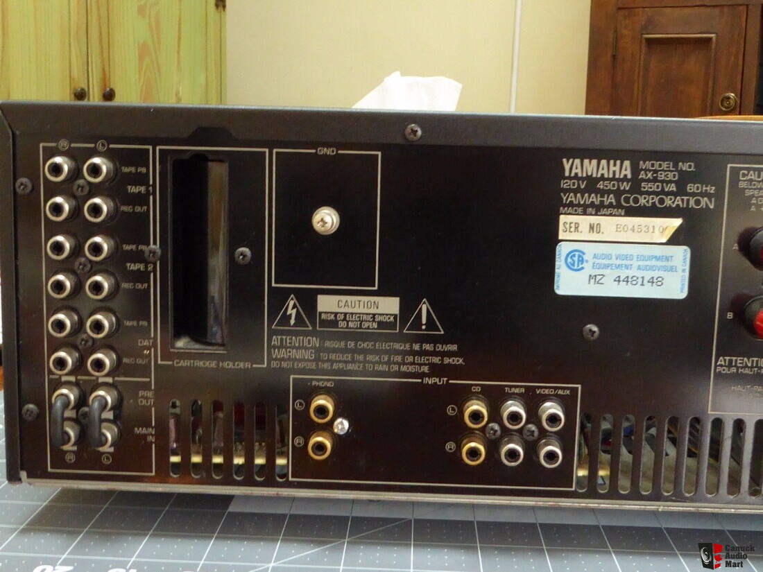 Yamaha AX-930 Amp Photo #1424811 - UK Audio Mart