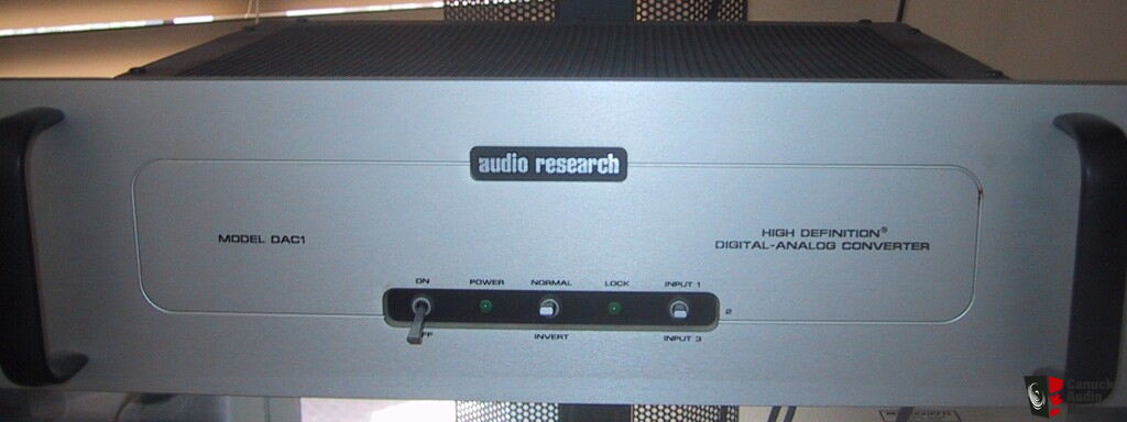 Audio Research (ARC) DAC 1-20 Photo #142485 - Canuck Audio Mart