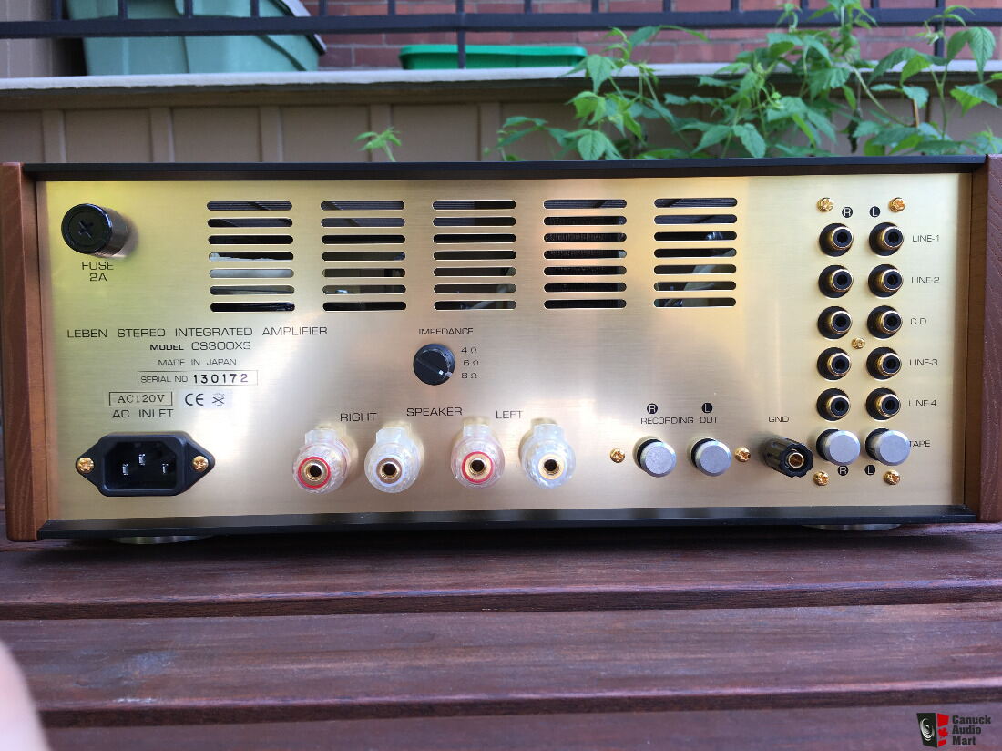 LEBEN CS300XS Tube Integrated Amp Photo #1425001 - Canuck Audio Mart