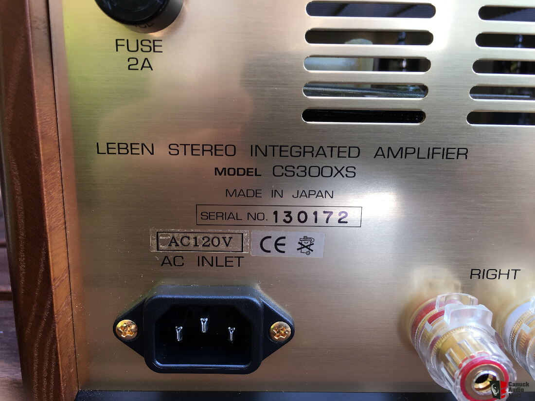 LEBEN CS300XS Tube Integrated Amp Photo #1425001 - Canuck Audio Mart