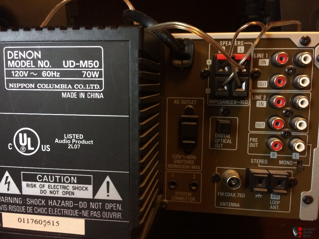 Denon UD-M50 CD Auto Changer Receiver Photo #1430518 - Canuck Audio Mart