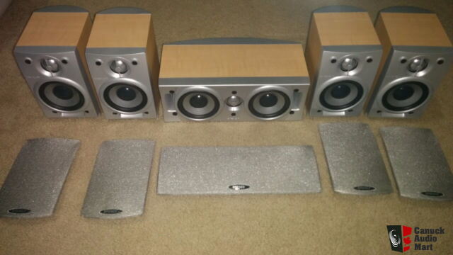 Energy Take 5.2 Speakers in Maple/Silver finish For Sale - US Audio Mart