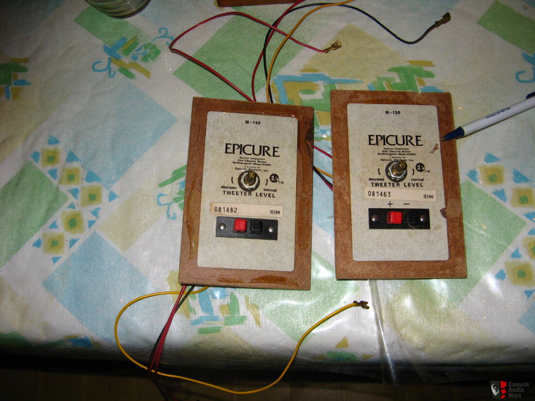 Epicure / Epi M100 Crossovers For Sale - Canuck Audio Mart