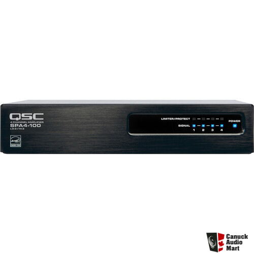 QSC SPA4-100 power amp For Sale - Canuck Audio Mart
