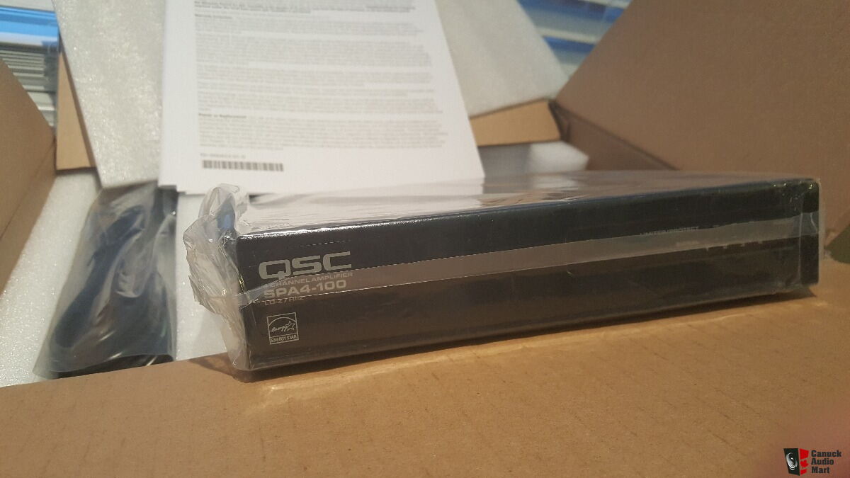 QSC SPA4-100 power amp Photo #1435519 - Canuck Audio Mart