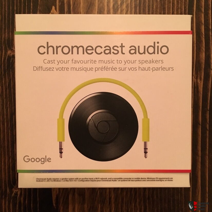 Chromecast Audio with Gold-Plated 3.5mm to RCA Cable Photo #1435819 ...