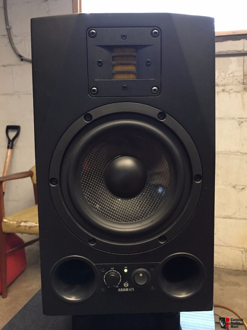 ADAM Audio A7X powered active studio monitor pair - ART folded-ribbon ...