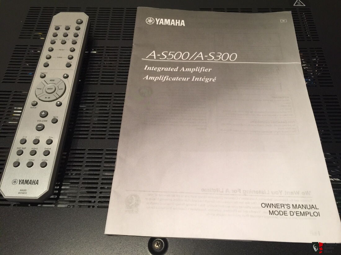 Yamaha A-S500 Integrated Amplifier Photo #1439188 - Canuck Audio Mart