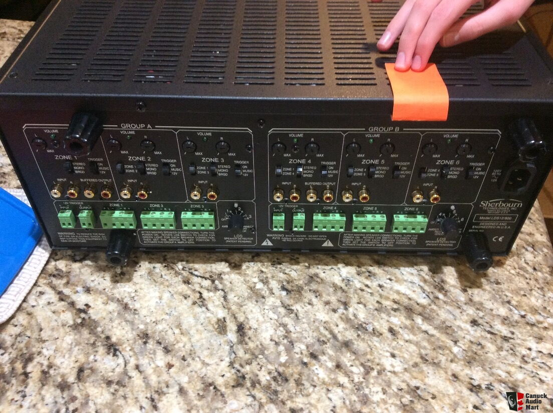 Sherbourn LDS 12/900 multichannel amplifier Reduced "again" $350! Photo ...