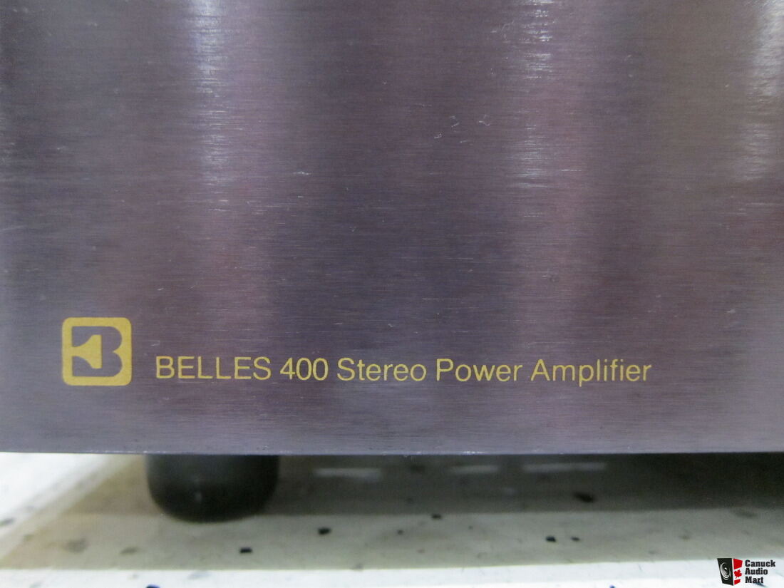 Belles 400 Stereo Power Amplifier in Excellent Condition Photo #1445932 ...