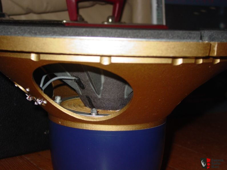 Pair of 12" 1970s Tannoy Royal Blue Dual Concentric Speakers in Custom ...