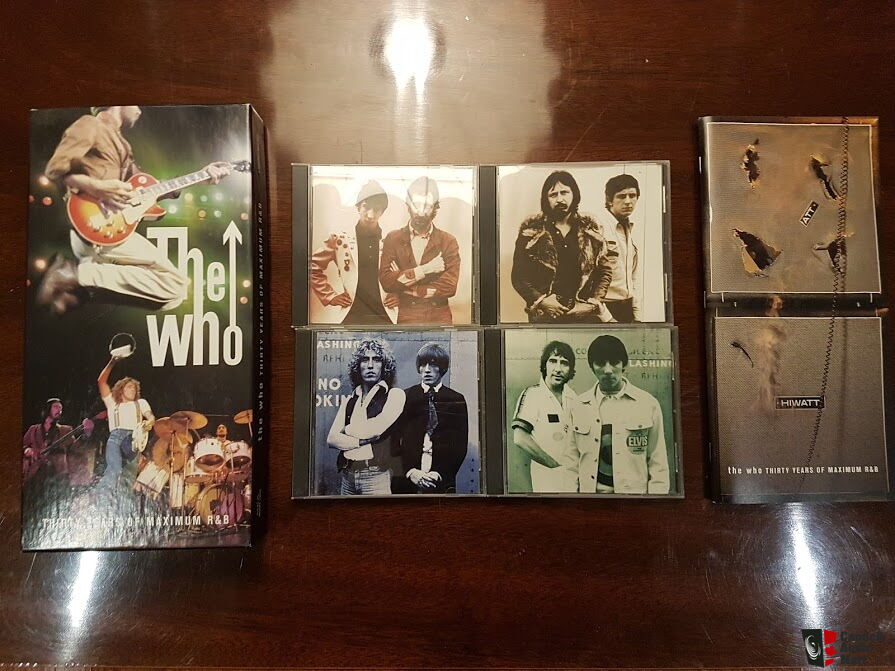 The Who - Thirty Years of Maximum R&B - 4 CD box set - MCA MCAD4-11020 ...