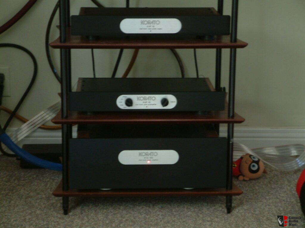100 watt dual mono solid state Korato amp first 30 watts Class A Photo ...