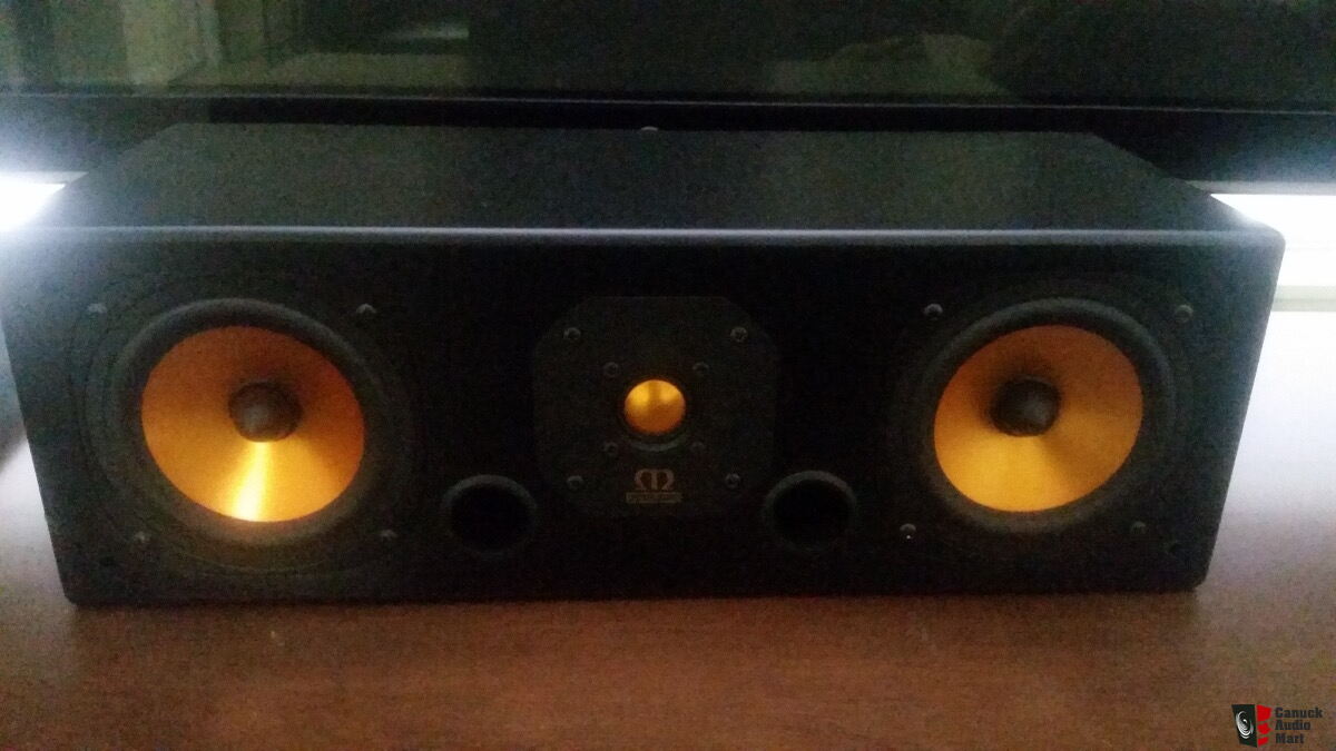 Pair of Monitor Audio MA-903 Gold, CC900 Center channel, Pair of MA-301 ...
