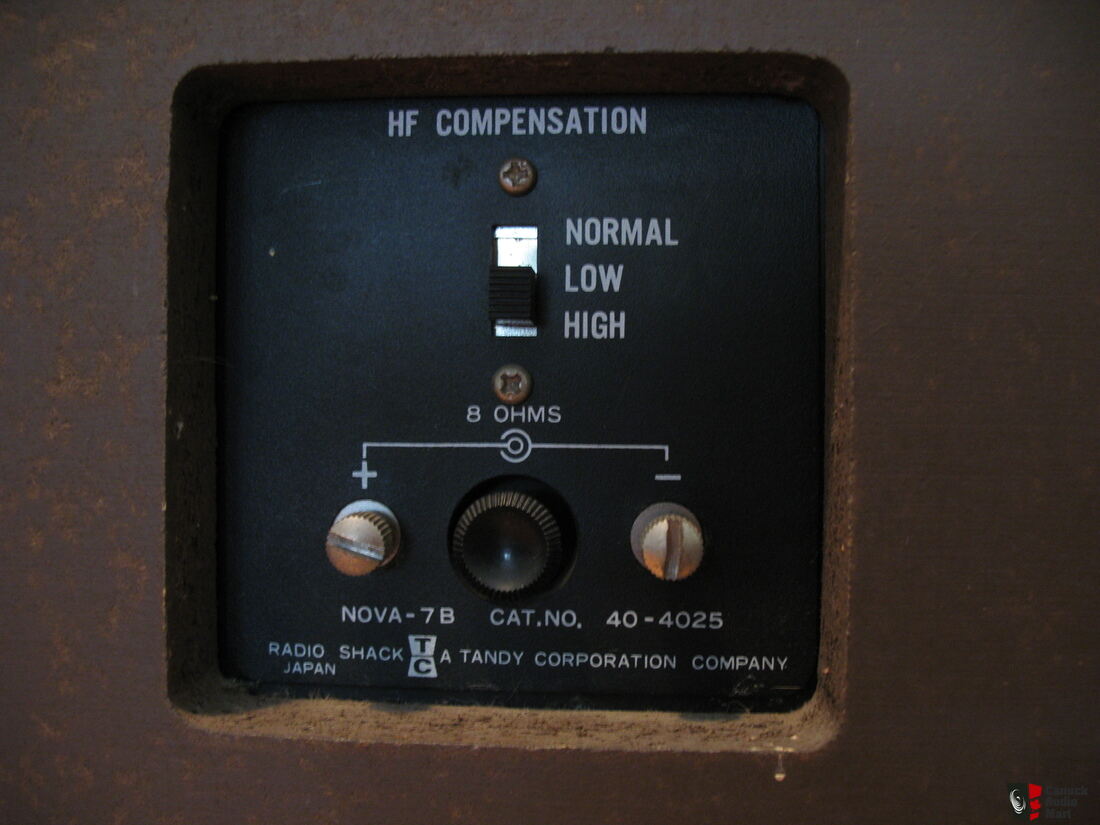 Radio Shack Realistic NOVA 7B's, original owner, complete with grills ...