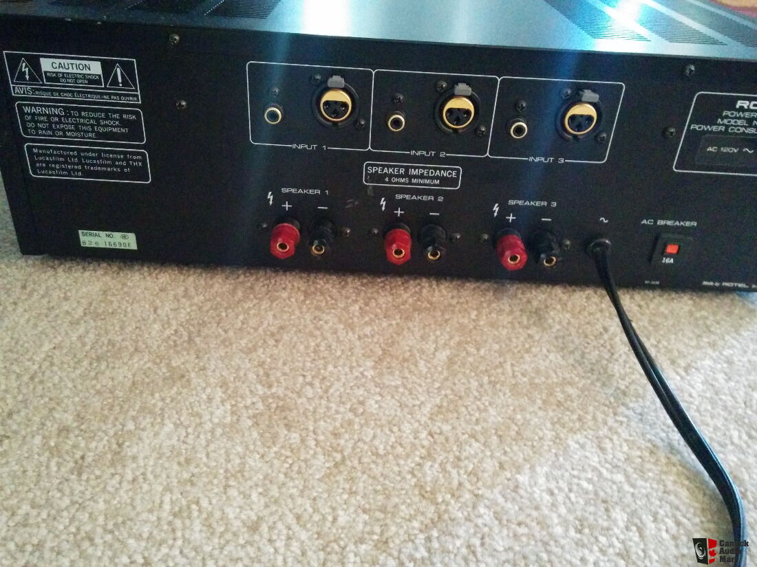 Rotel RB-993 3 CHANNEL Amplifier Photo #1462052 - US Audio Mart