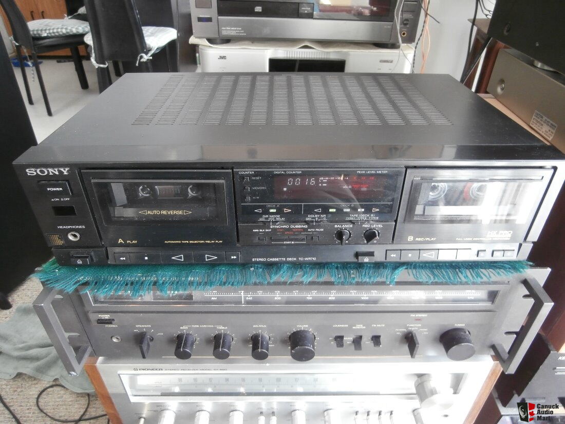 Sony TC-WR710 Twin Cassette Deck Photo #1462516 - UK Audio Mart