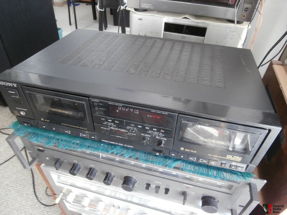 Sony TC-WR710 Twin Cassette Deck Photo #1462512 - Canuck Audio Mart