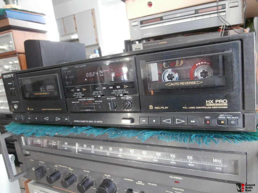 Sony TC-WR710 Twin Cassette Deck Photo #1462512 - Canuck Audio Mart