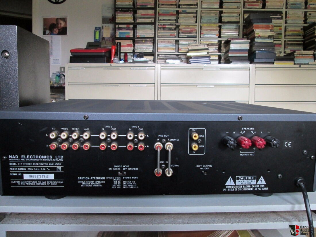NAD 317 Stereo Intergrated Power Amplifier Photo #1471324 - Canuck ...