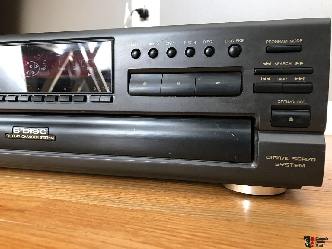 1995 Technics SL-PD887 ultra Fast Reliable 5 CD player carousel style ...
