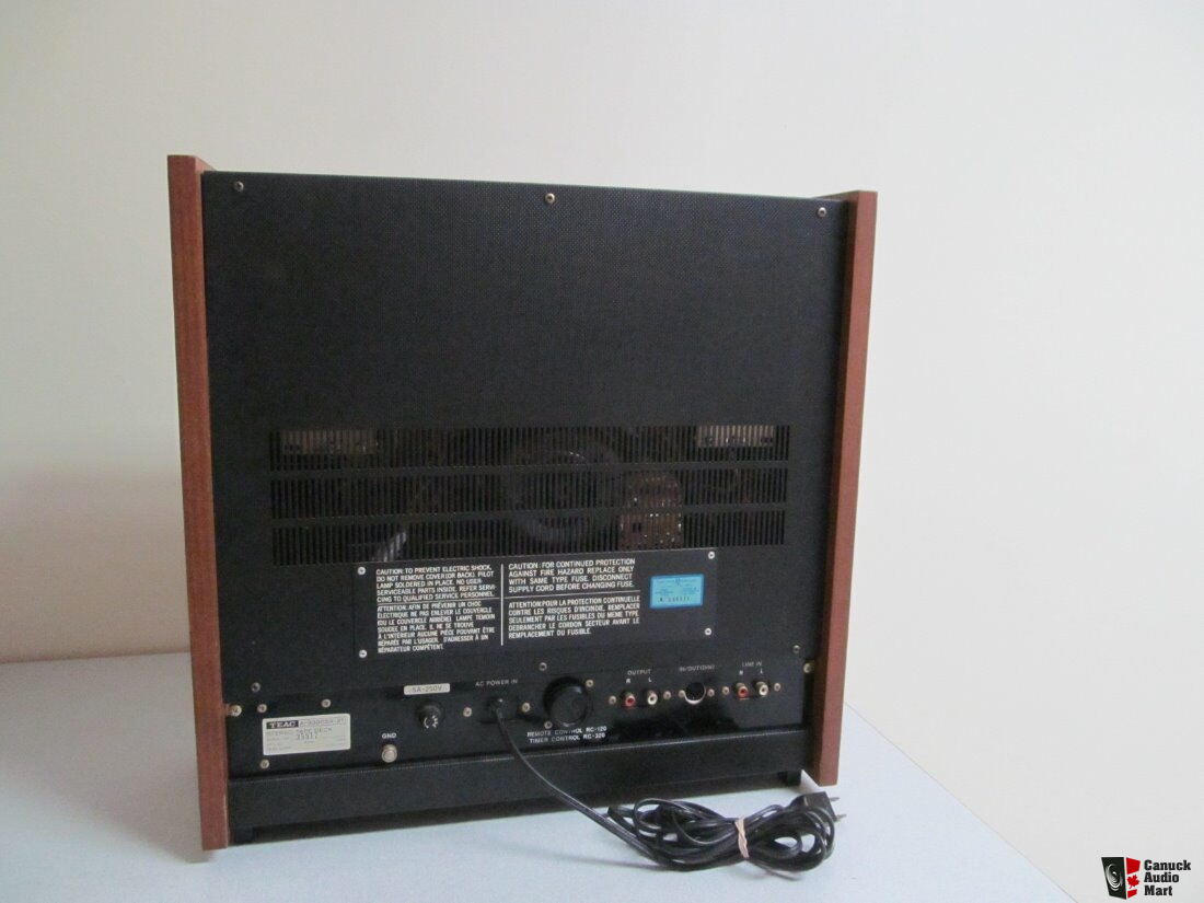 TEAC A-3300SX-2T Reel to Reel, Remote RC-120 and Accesories Photo ...