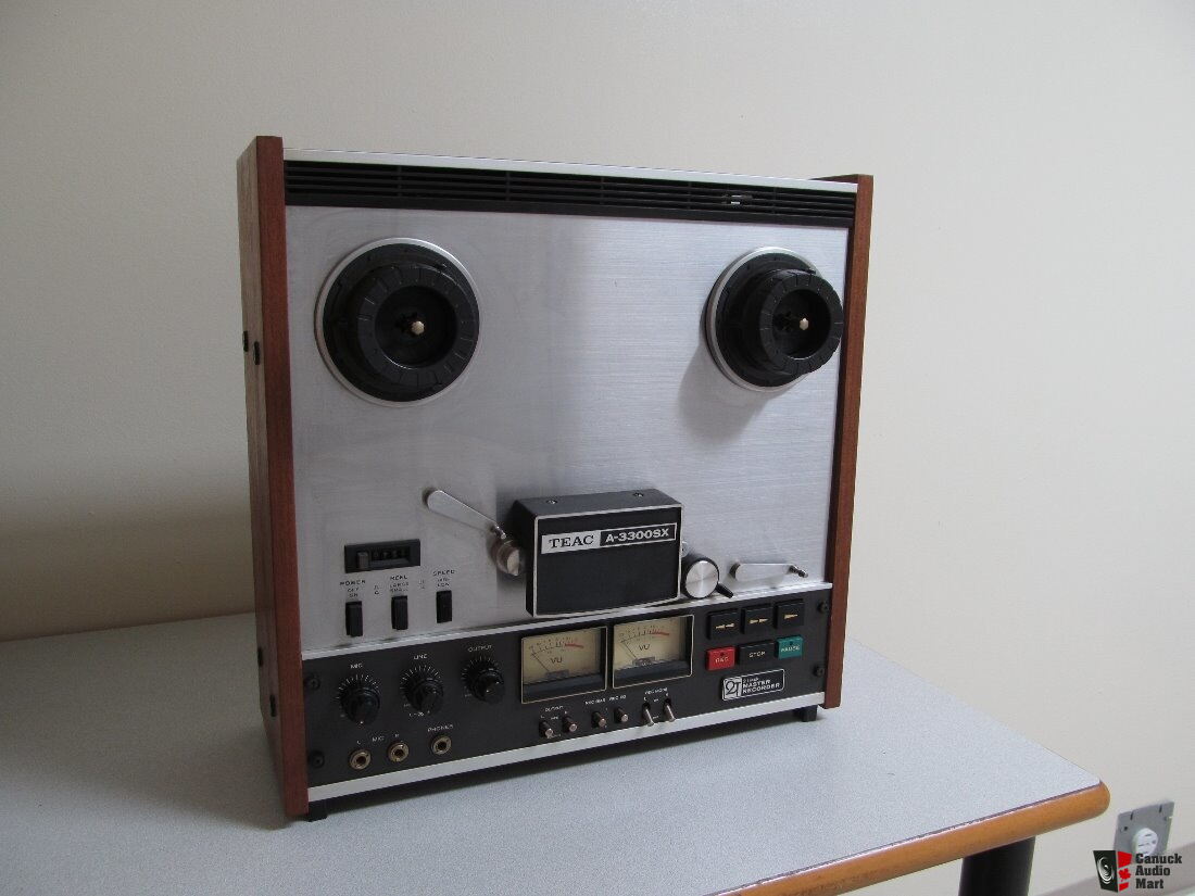 TEAC A-3300SX-2T Reel to Reel, Remote RC-120 and Accesories Photo ...
