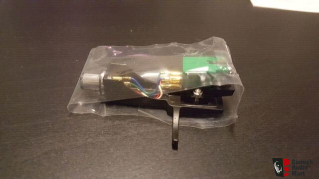 Audio Technica AT95E Cartridge + Headshell Gold Plated Copper Wires NEW ...