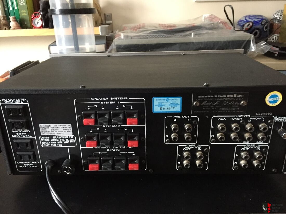 Vintage Marantz Pre Amplifier 3250 B, Work perfect Photo #1478108 - US ...
