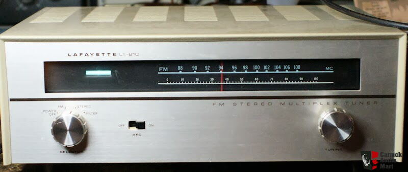 A Vintage 1960's Lafayette LA-224 tube amplifier (ECL86 output tubes ...