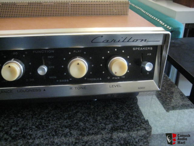 Bell Carillon 6060 Classic Tube Integrated (VERY RARE) Photo #1479689 ...
