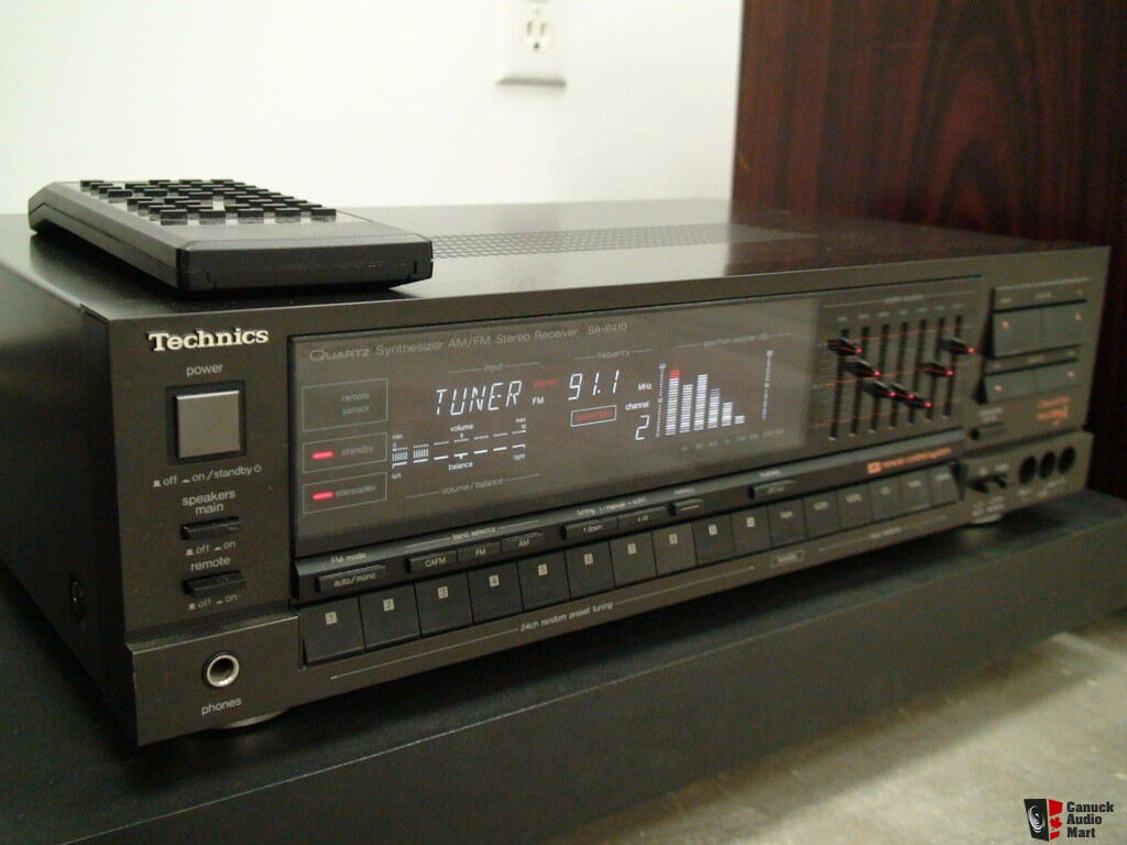 Technics SA-R410 receiver preamp REMOTE included Photo #148090 - Canuck ...