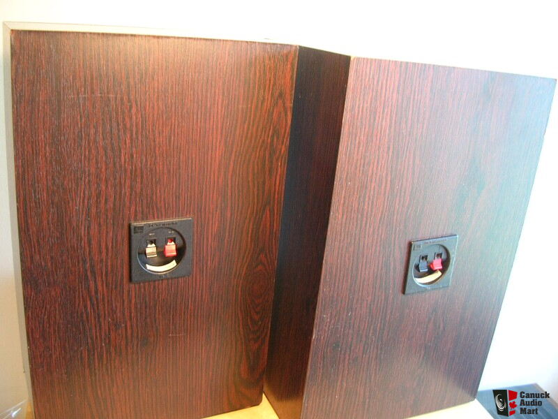 JBL 62 BOOKSHELF SPEAKERS. ROSEWOOD FINISH. MADE IN USA. Photo #148453 ...