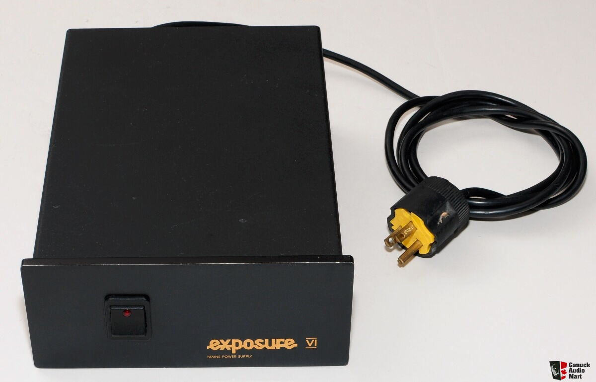 RARE - Exposure VII & VI Pre-amp and PSU with MM & MC For Sale - Canuck ...