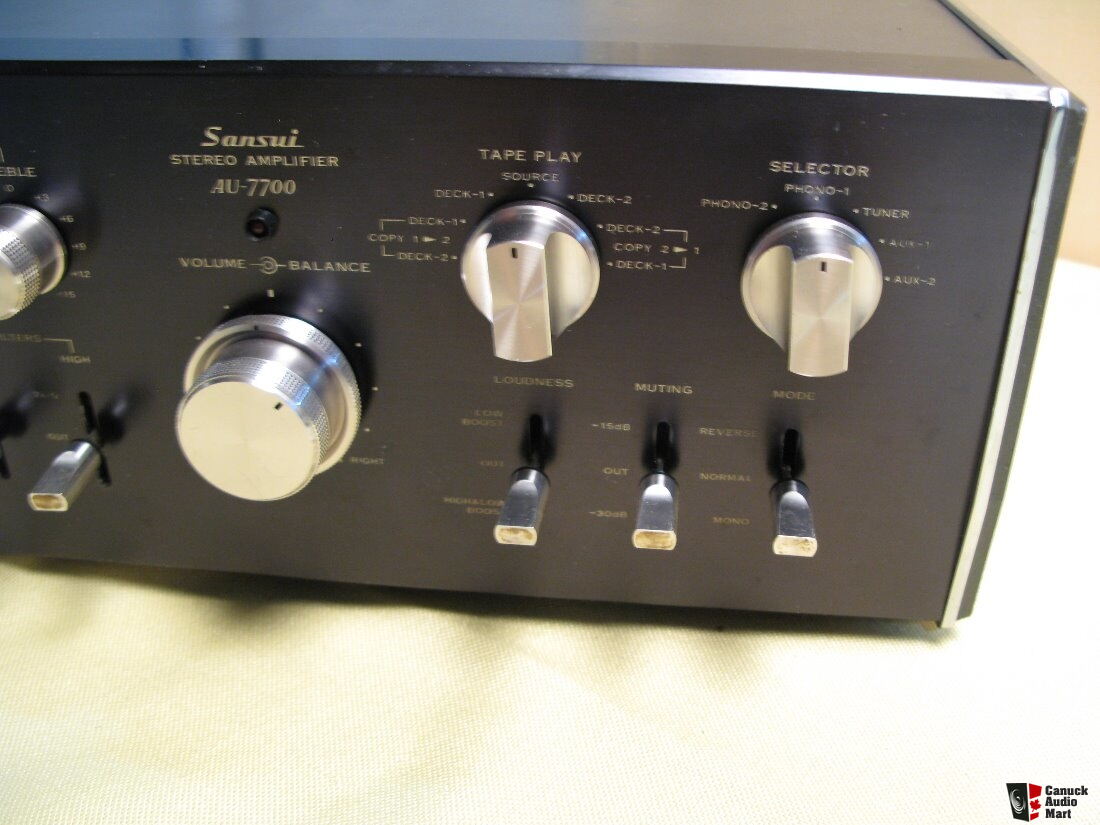 Sansui AU-7700 Stereo Integrated Amplifier-on hold for Gary Photo ...