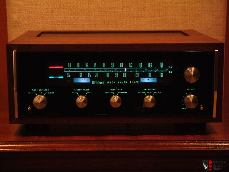 McIntosh MR 74 Glass Photo #1489343 - Canuck Audio Mart