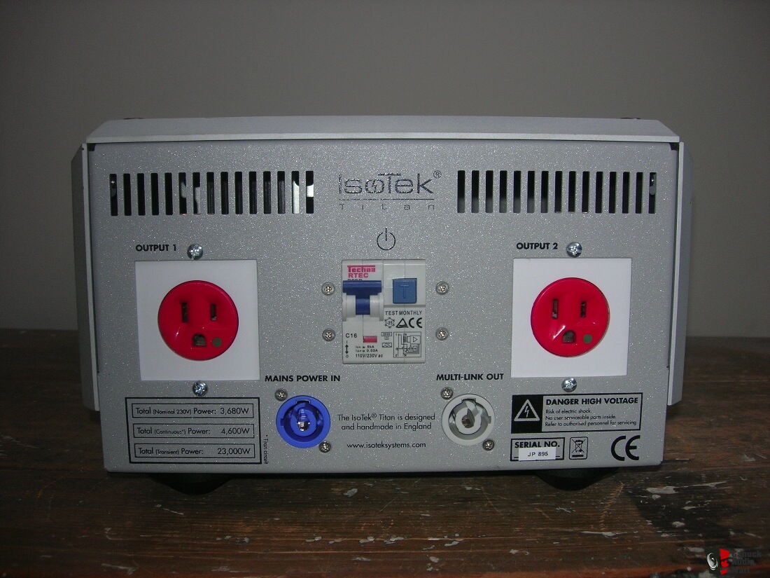 Isotek Titan power conditioner/filter REVISED PRICE Photo #1491539 ...