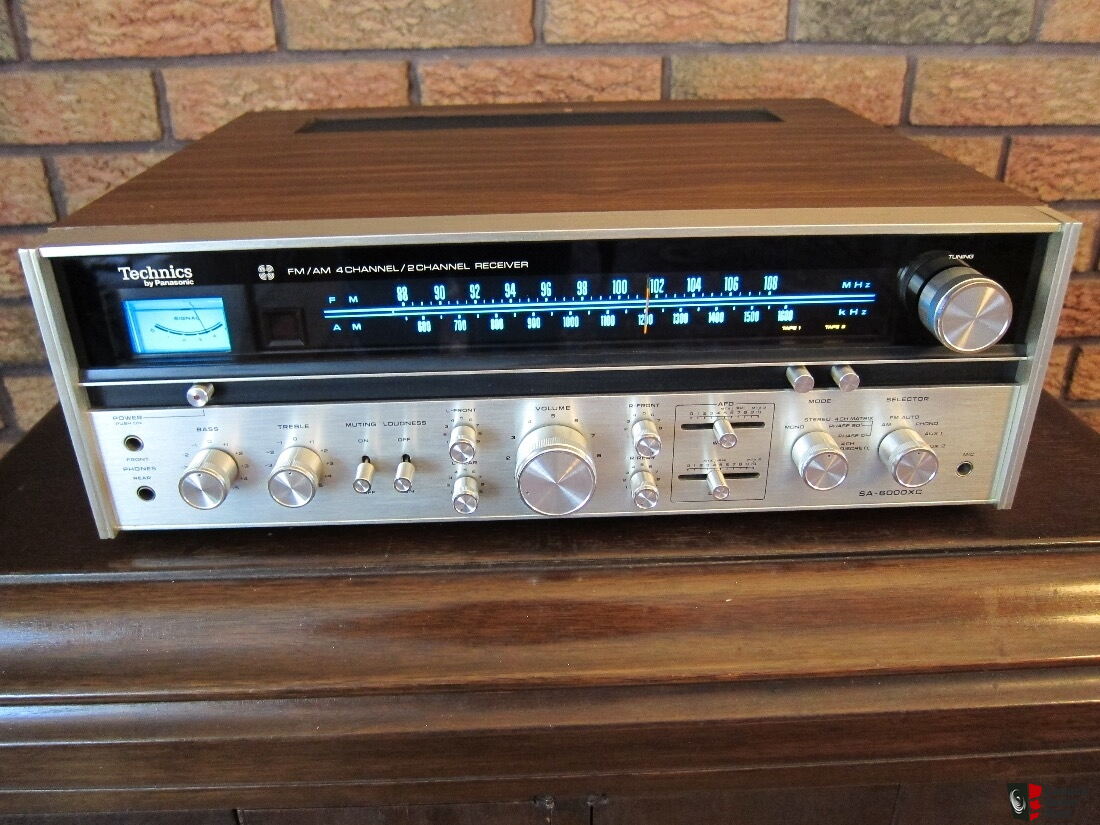 Vintage Technics SA-6000XC 4-Channel Receiver - Serviced with LED Lamp ...