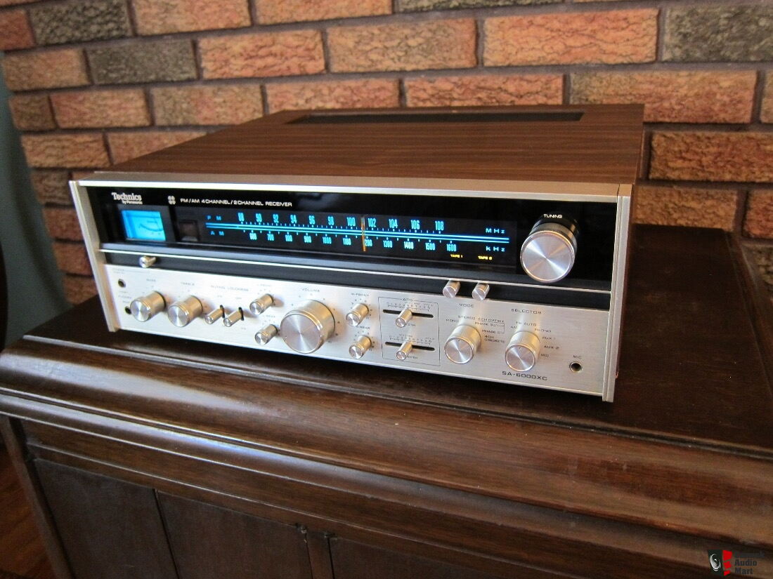 Vintage Technics SA-6000XC 4-Channel Receiver - Serviced with LED Lamp ...