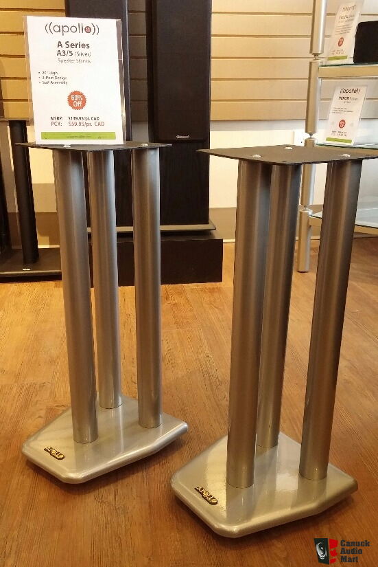 APOLLO A3/5 Speaker Stands: Mint; 60% Off (Aria, Concerto, Tripod & OL ...