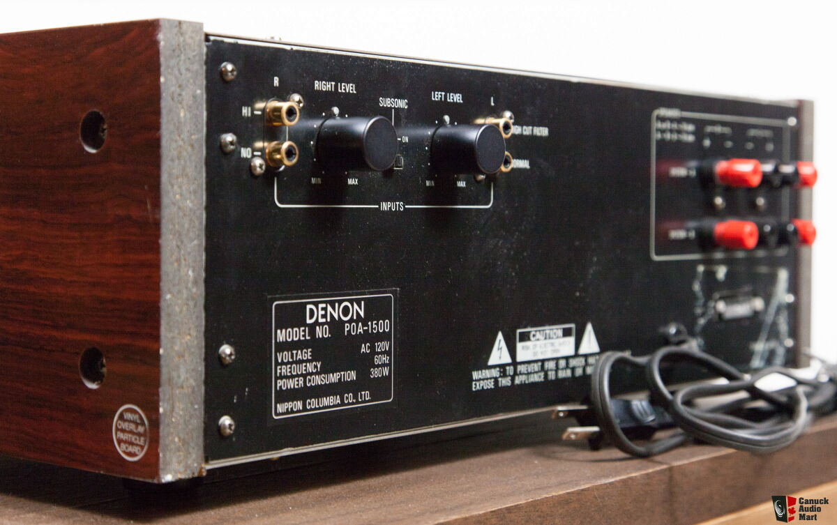 SOLD= Denon Amplifiers set - pre-amp + power amp Photo #1497651 - UK ...