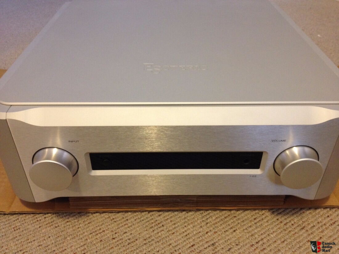 Esoteric I-03 Integrated Amplifier For Sale - Canuck Audio Mart
