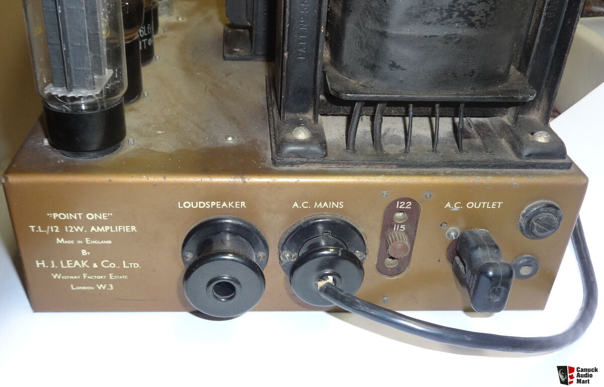 LEAK TL/12 "POINT ONE" Amplifier with VARI SLOPE Photo #1503986 ...