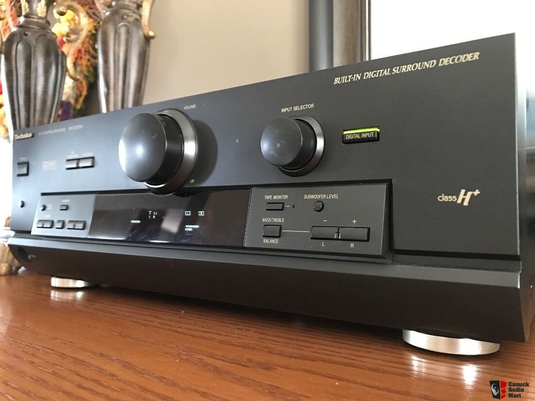 Technics 5.1 receiver Dolby Digital Pro Logic 2 optical inputs =Price ...