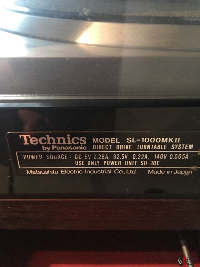 Technics SL1000 MK2 for sale Photo #1510128 - Canuck Audio Mart