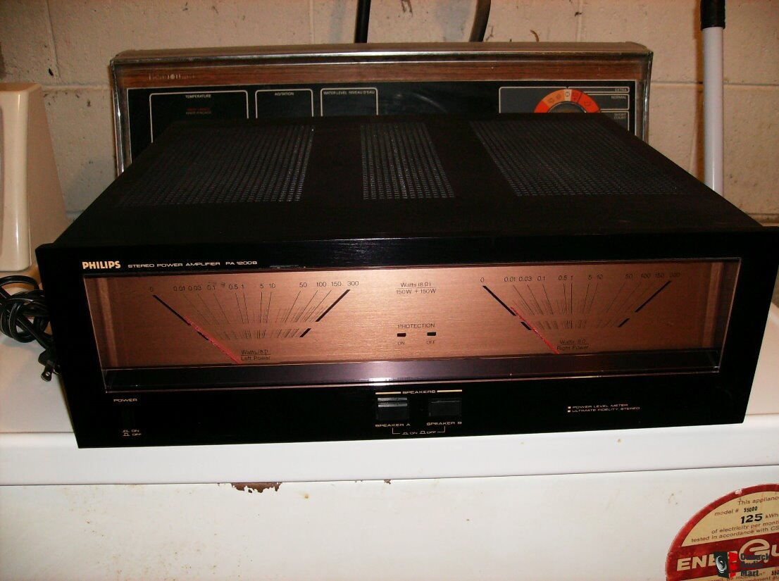 Philips PA1200B Power Amp For Sale - Canuck Audio Mart