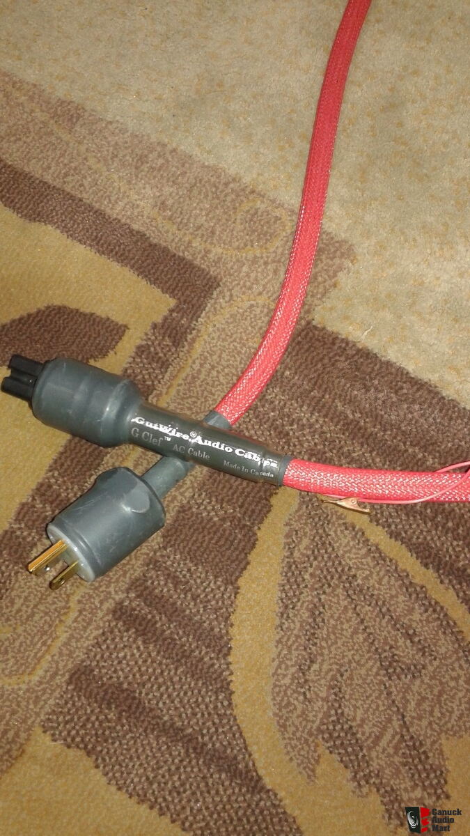Gutwire G-Clef power cord For Sale - Canuck Audio Mart