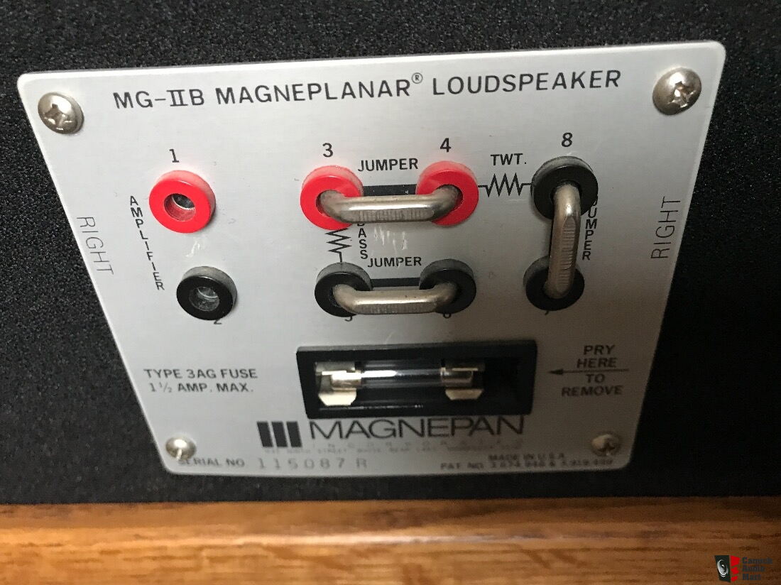 Magnepan Magneplanar MGII B Photo #1515625 - Canuck Audio Mart