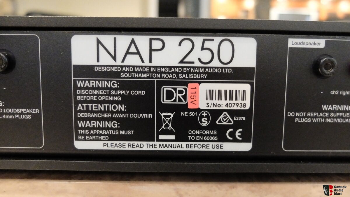 NAIM NAP 250DR Power Amplifier Photo #1516010 - UK Audio Mart
